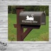 Chicken Mailbox Decal Farmhouse Mailbox Custom Mailbox - Etsy