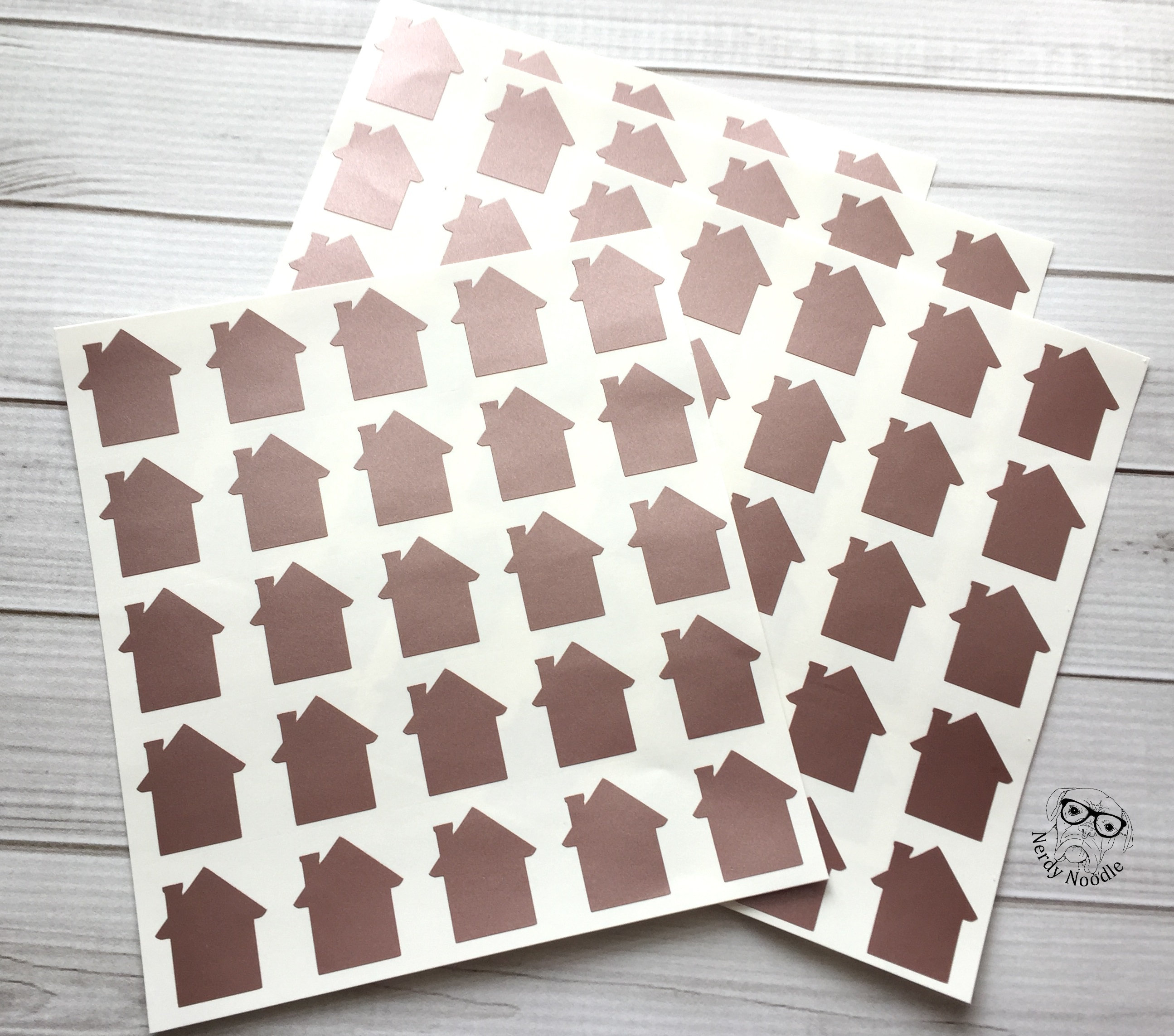 House Stickers, House Planner Stickers, House Sticker Set, House ...