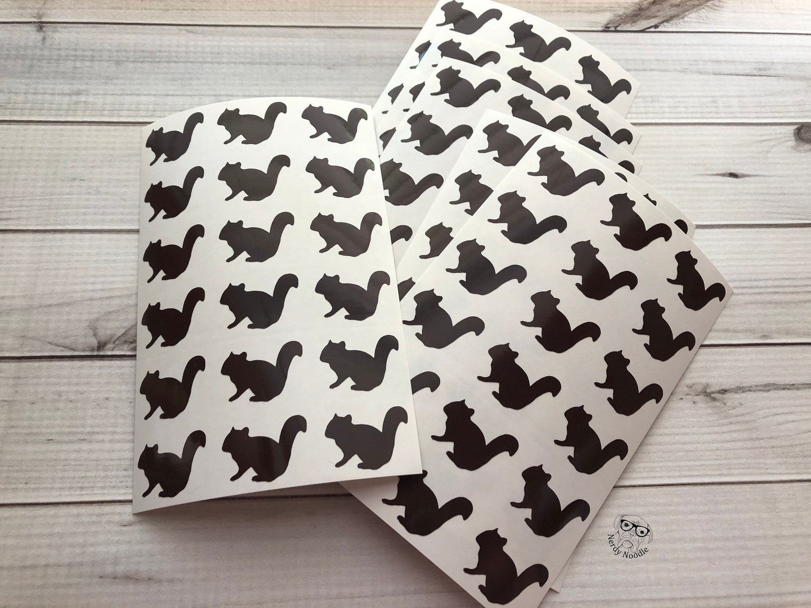 Chipmunk Stickers Chipmunk Planner Stickers Chipmunk Sticker - Etsy