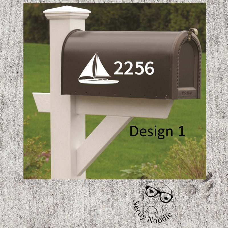 Mailbox Decals - Etsy