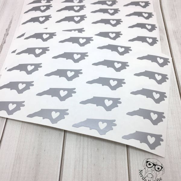 North Carolina Sticker - Etsy
