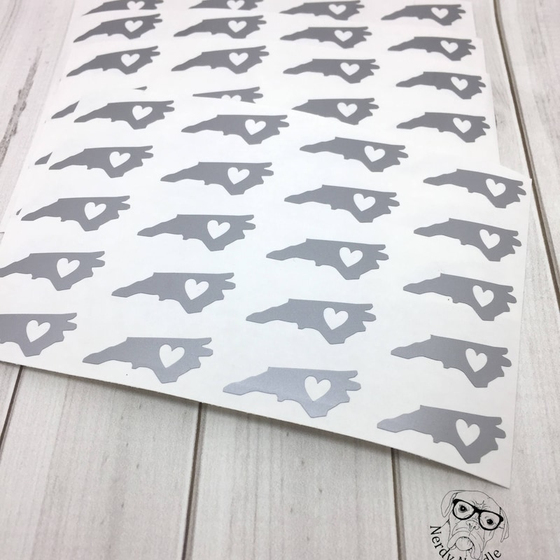 North Carolina Sticker - Etsy