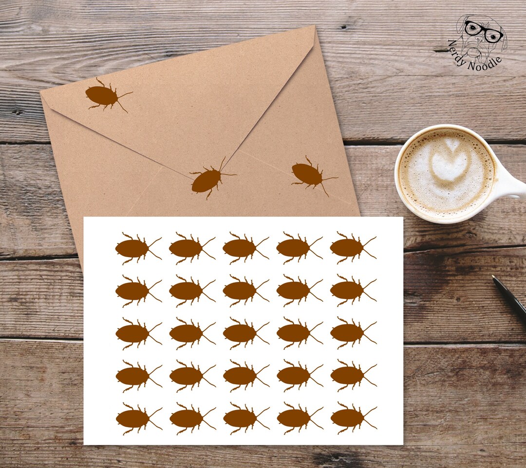 Roach Stickers, Roach Planner Stickers, Roach Sticker Set, Roach ...
