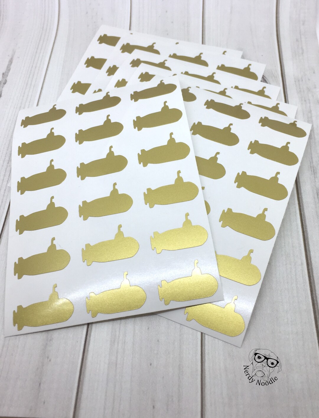 Submarine Stickers, Submarine Planner Stickers, Submarine Sticker Set ...