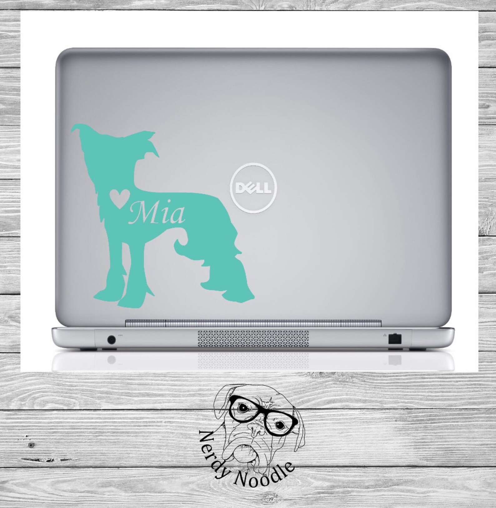 Chinese Crested Decal Chinese Crested Car Decal Chinese | Etsy