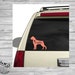 Boxer Decal, Boxer Window Decal, Boxer Laptop Decal, Pet Decal, I Love ...