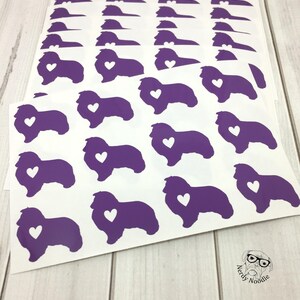Shetland Sheepdog Stickers, Shetland Stickers, Dog Stickers, Shetland ...