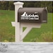 Chicken Mailbox Decal, Farmhouse Mailbox, Custom Mailbox Decal, Chicken ...