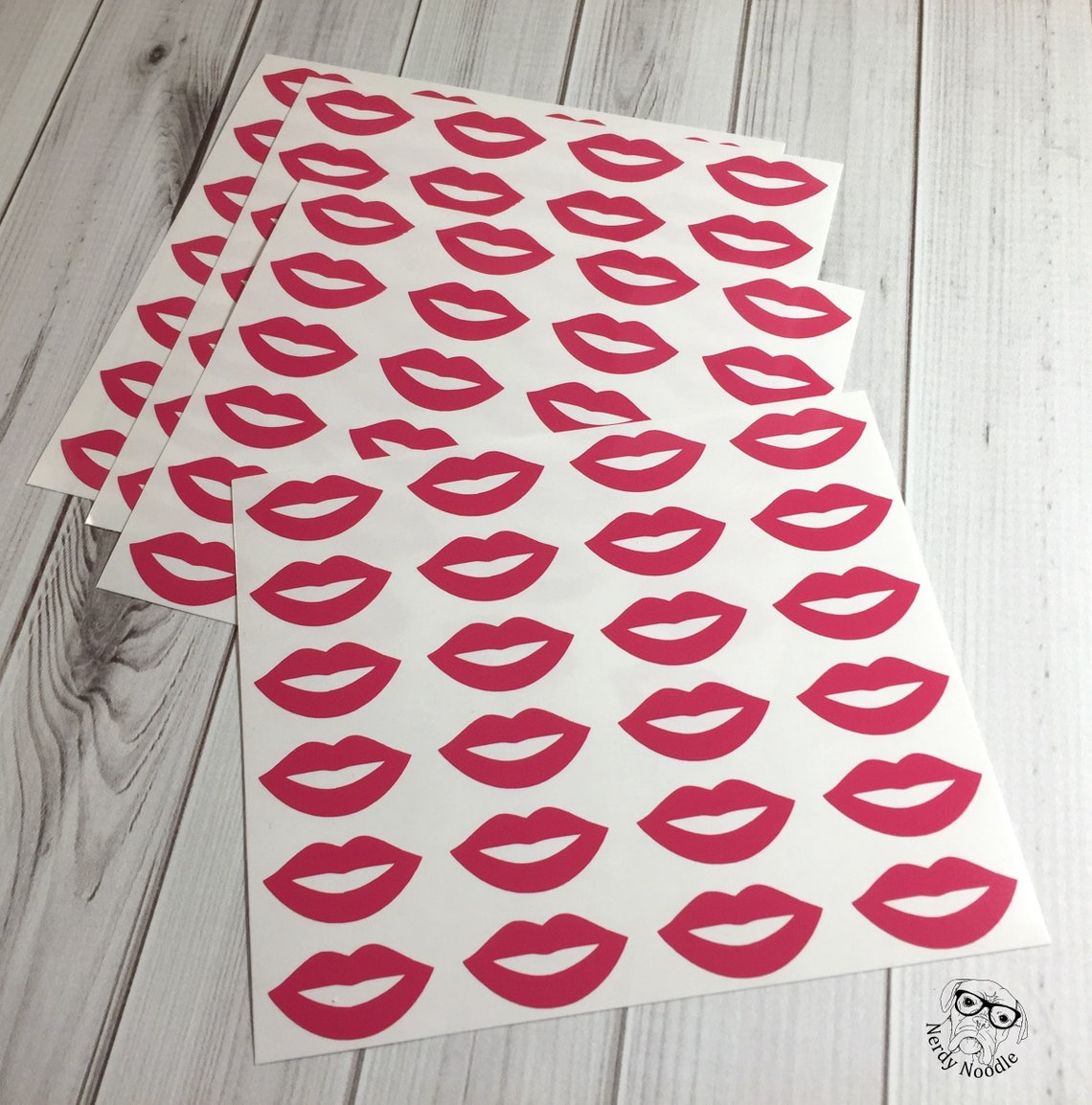 Lip Stickers Lip Sticker Set Lip Envelope Seals Lips - Etsy Singapore