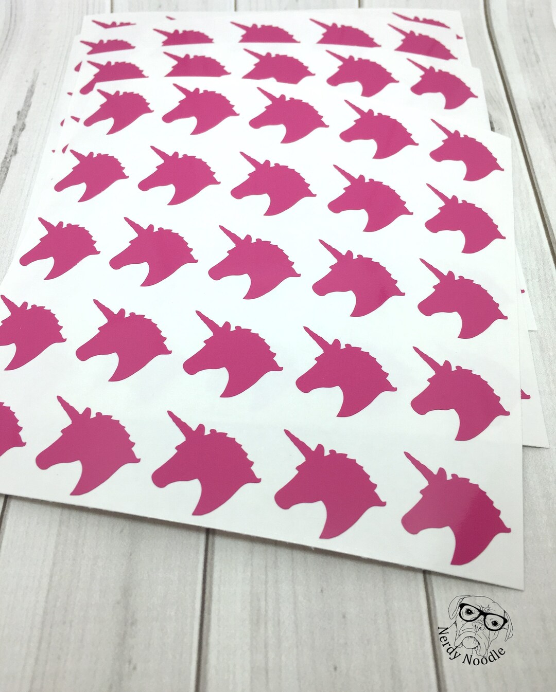 Unicorn Stickers, Unicorn Sticker Set, Unicorn Envelope Seals, Unicorns ...