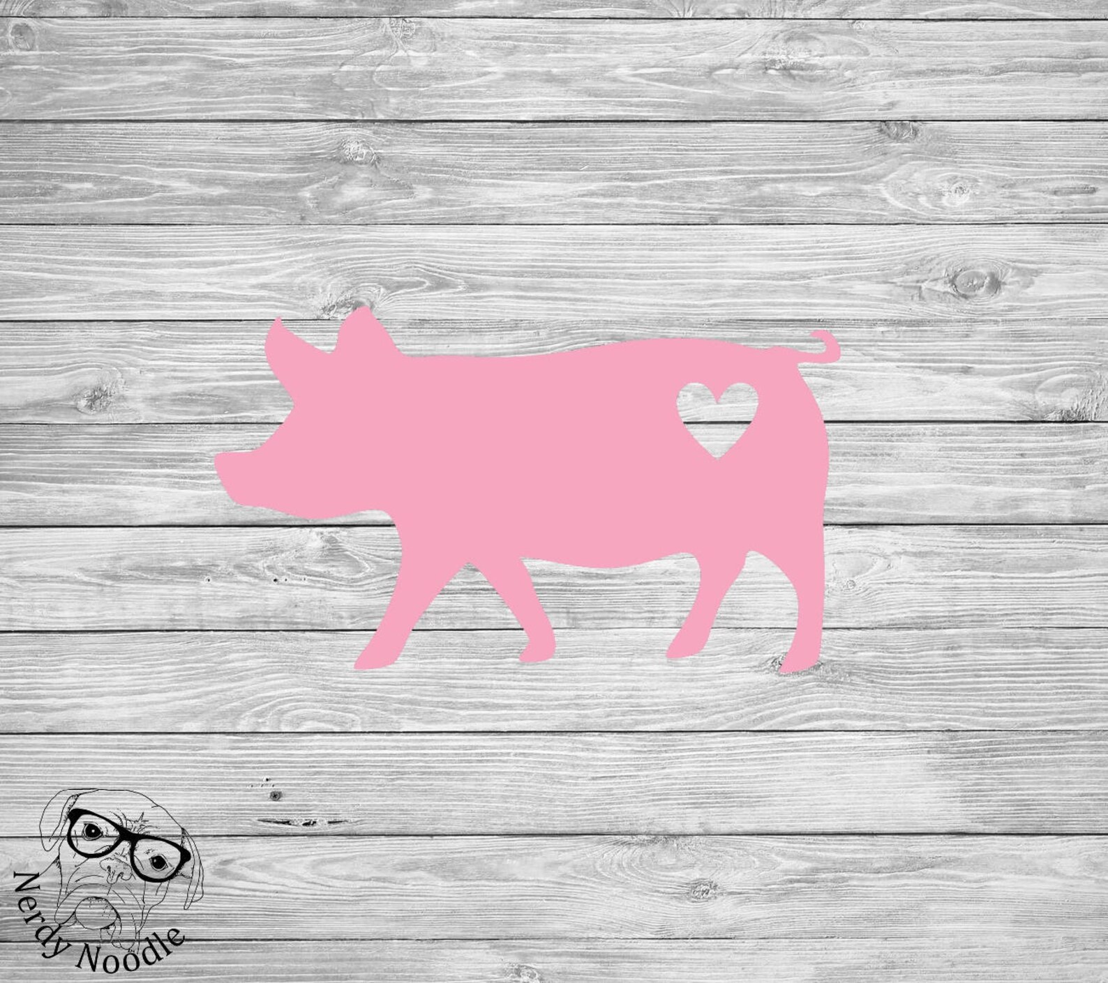 Pig Decal Pig Car Decal Pig Travel Tumbler Decal Pig Mug - Etsy
