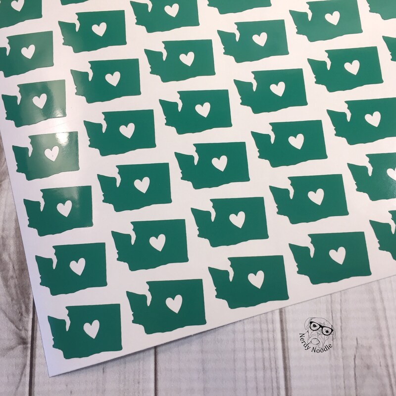 Washington Sticker - Etsy