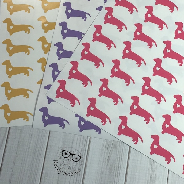 Dachshund Sticker - Etsy