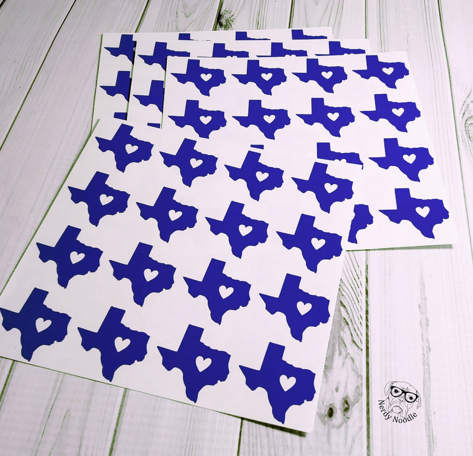 Texas Stickers Texas Party Decorations Texas Sticker Set - Etsy