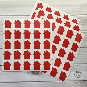 House Stickers, House Planner Stickers, House Sticker Set, House ...