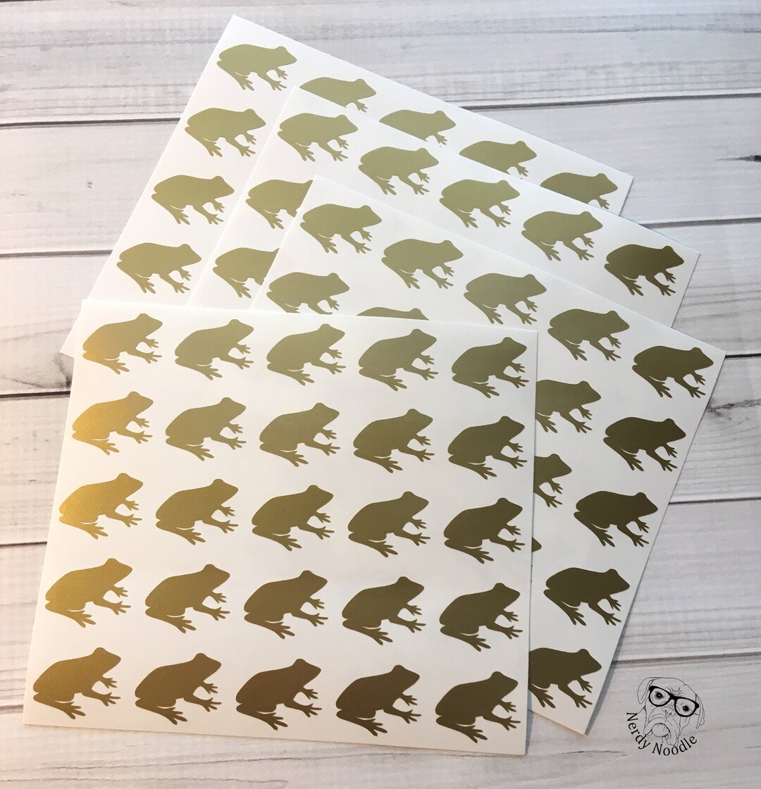 Frog Stickers, Frog Planner Stickers, Frog Sticker Set, Frog Envelope ...