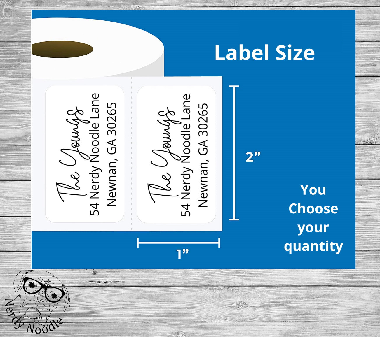 Custom Address Labels, Custom Return Address Labels, 100-250-500 ...