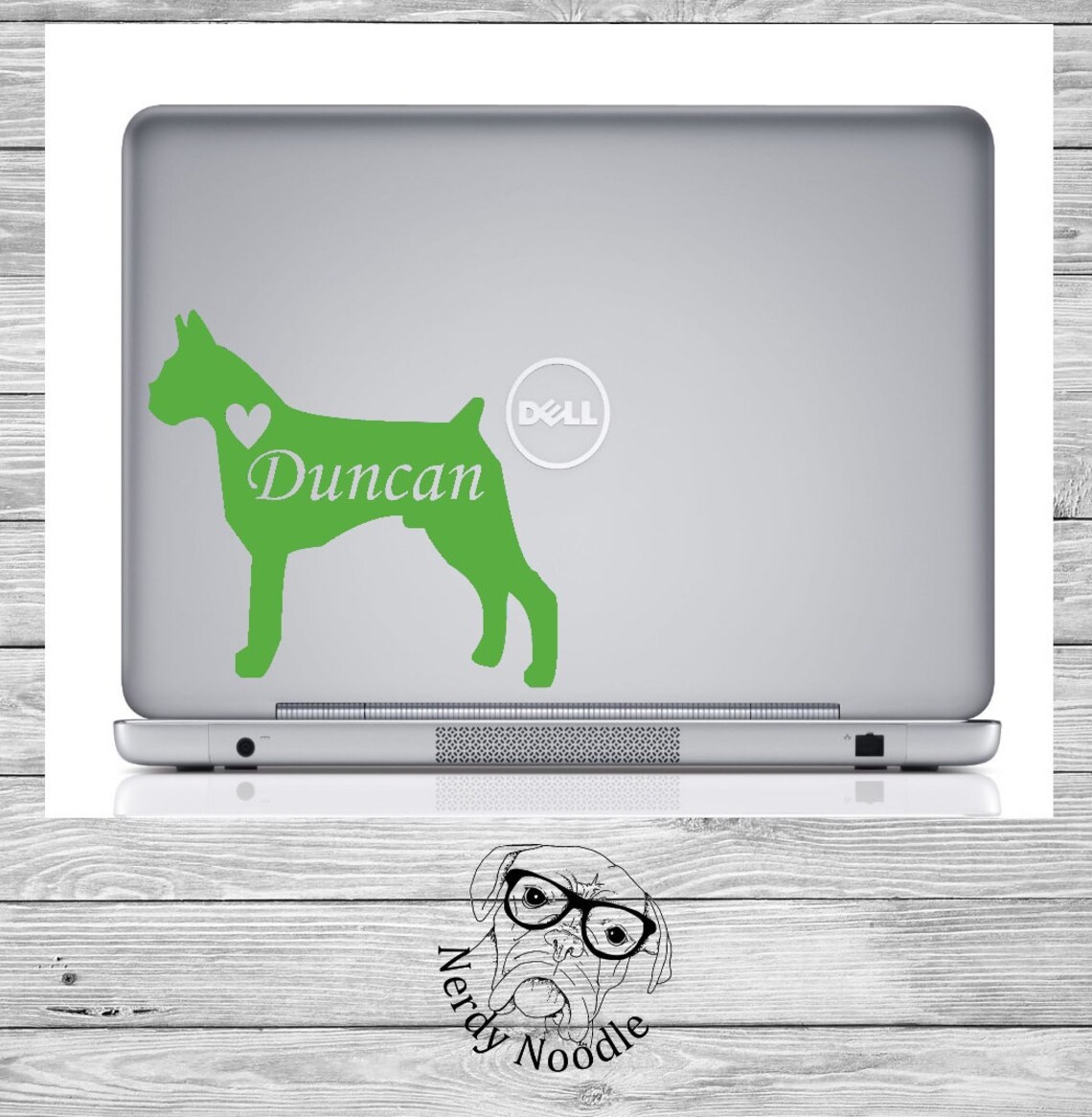 Boxer Decal, Boxer Window Decal, Boxer Laptop Decal, Pet Decal, I Love ...