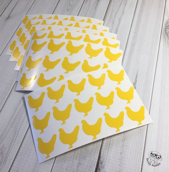Chicken Stickers Chicken Planner Stickers 90 Chicken | Etsy