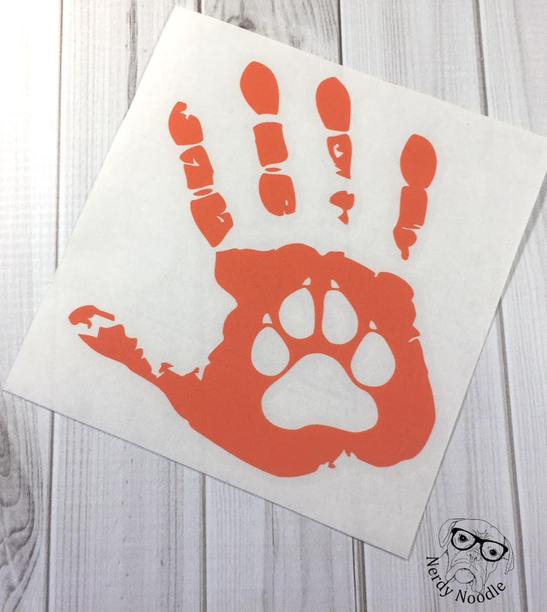 Pawprint Decal Paw Print Decal Dog Pawprint Decal Dog Paw - Etsy