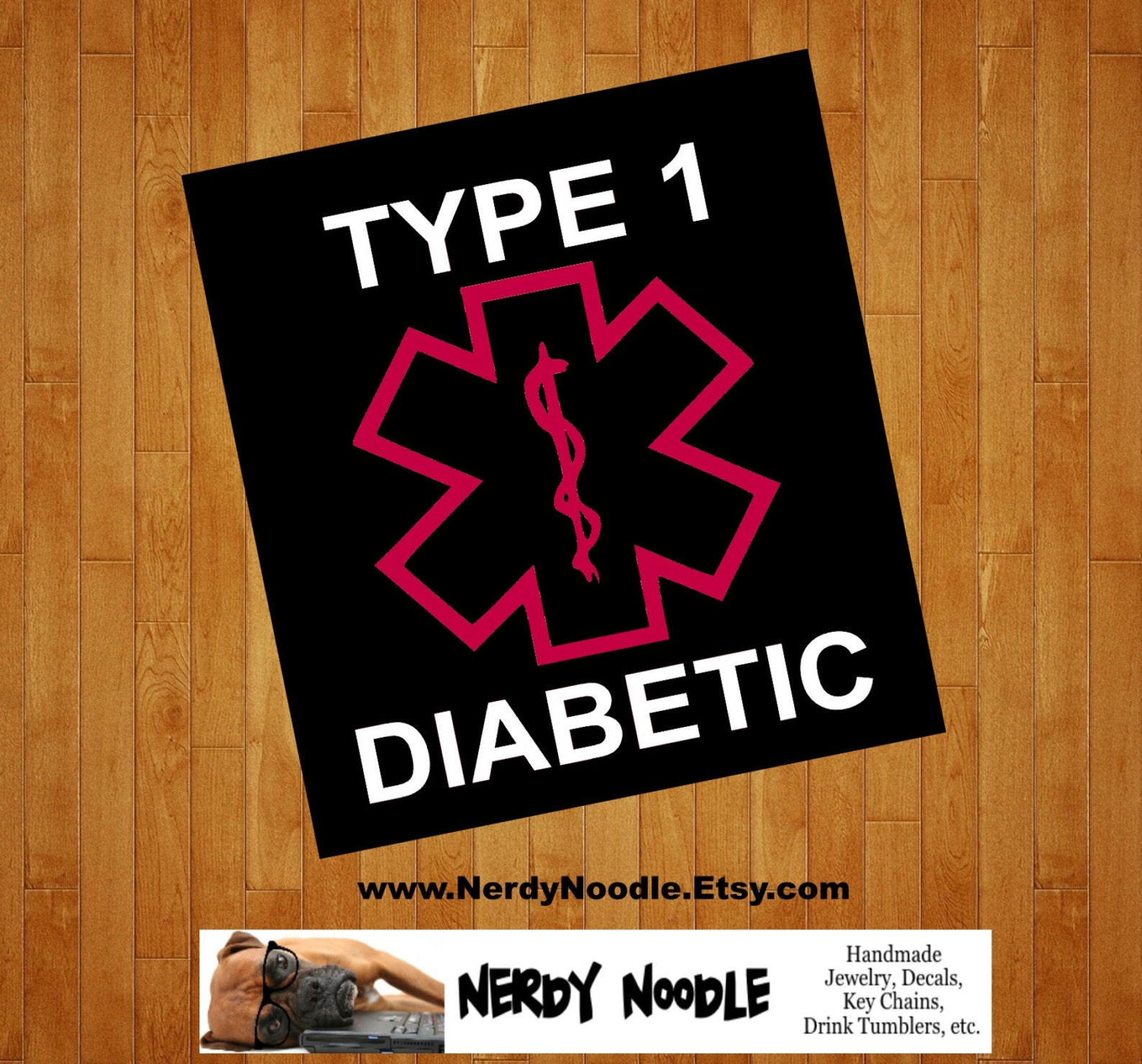 Type 1 Diabetic Car Decal Diabetic Decal Diabetic Driver | Etsy
