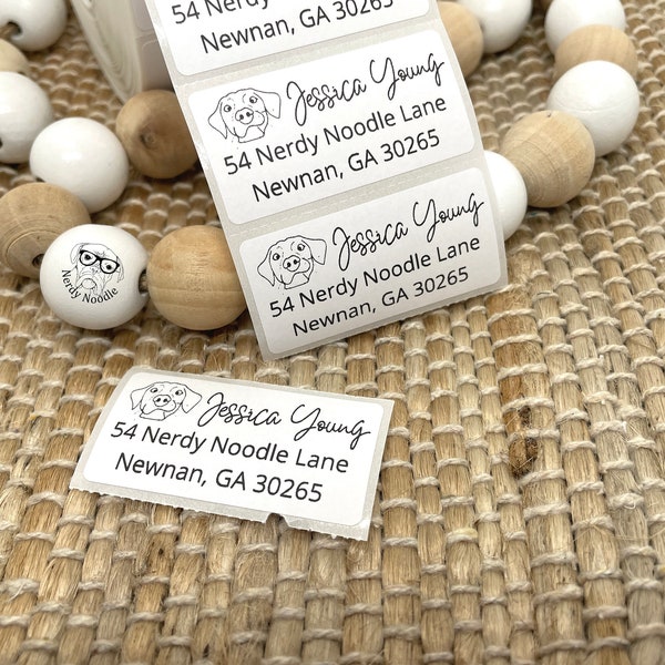Dog Labels - Etsy