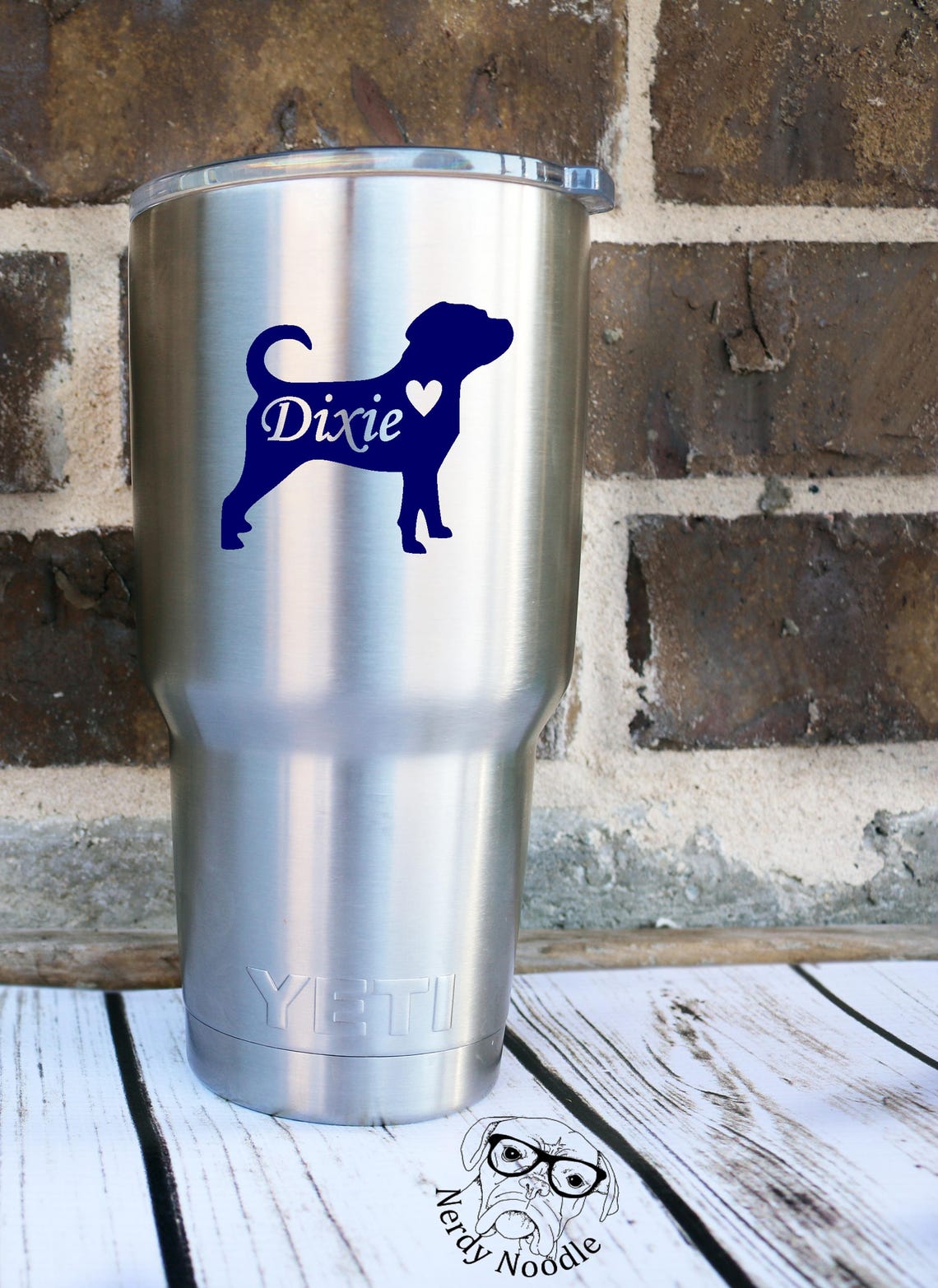 Puggle Decal Puggle Car Decal Puggle Laptop Decal I Love My | Etsy