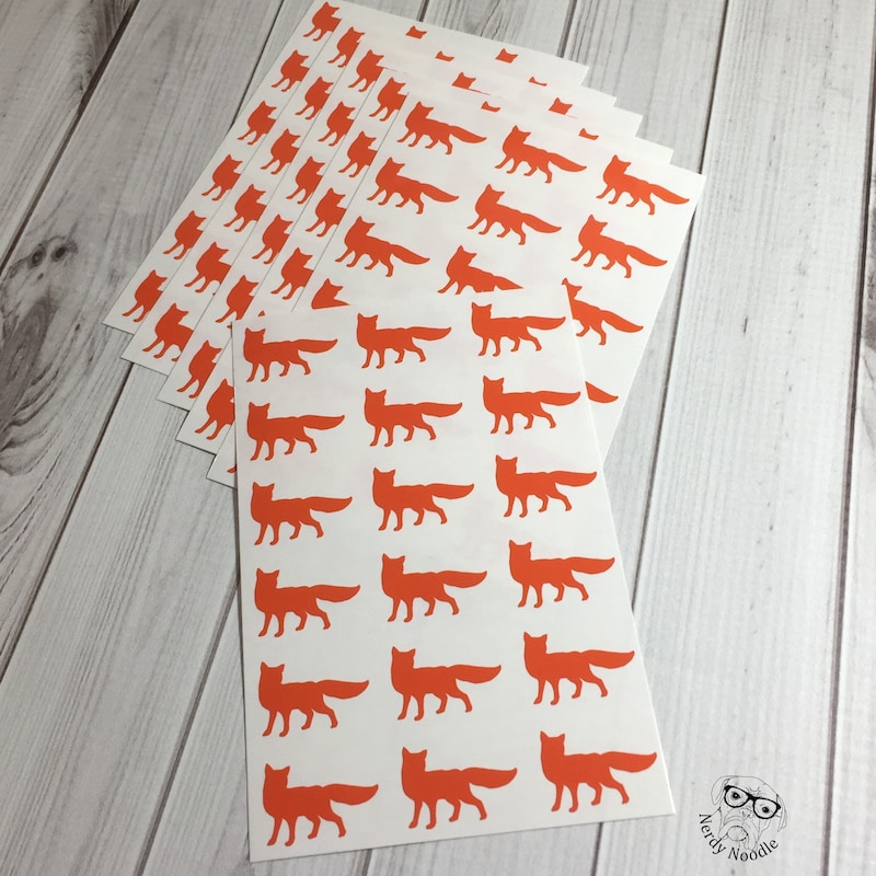 White Fox Logo Svg - Etsy