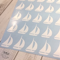 Sailing Ship Stickers, Nautical Stickers, Sailing Decals, Old Tall ...