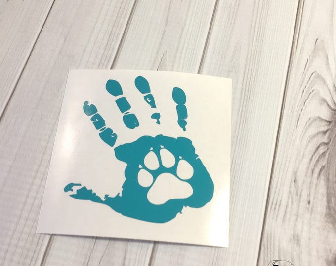 Pawprint Decal Paw Print Decal Dog Pawprint Decal Dog Paw | Etsy