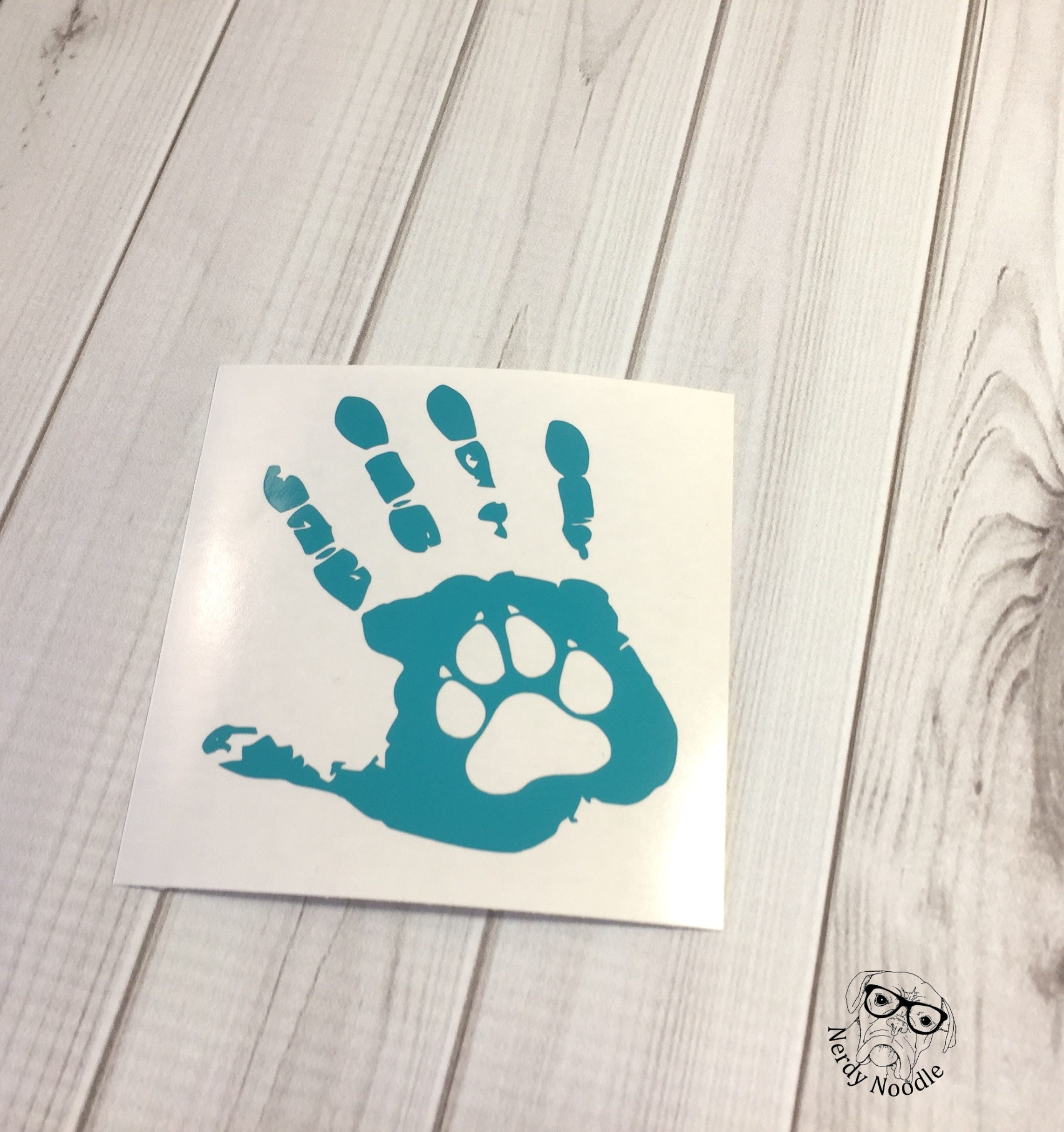 Pawprint Decal Paw Print Decal Dog Pawprint Decal Dog Paw | Etsy