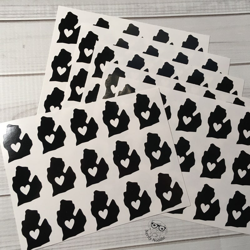 Michigan Sticker - Etsy