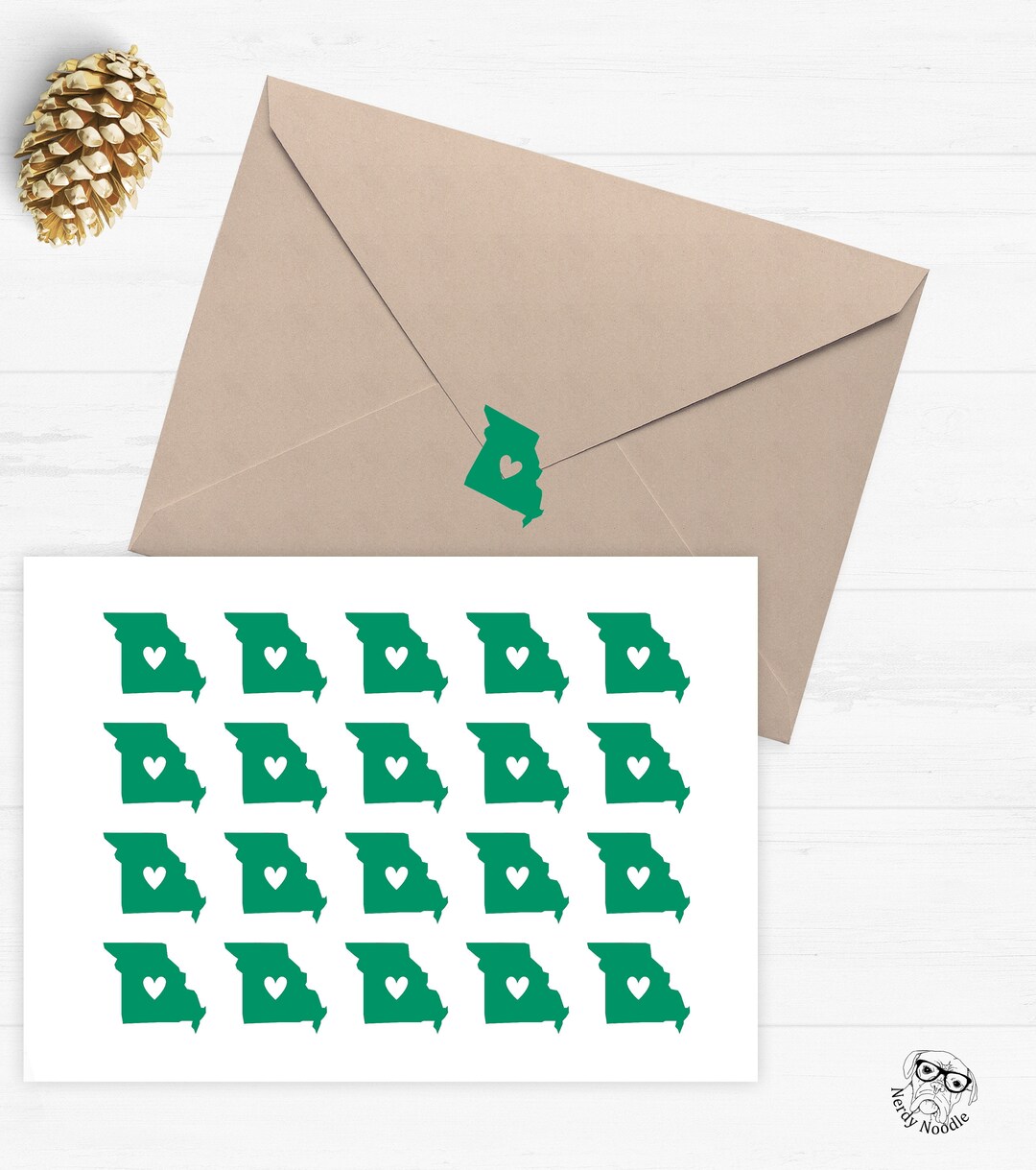 Missouri Stickers, Missouri Tanning Stickers, Missouri Sticker Set ...