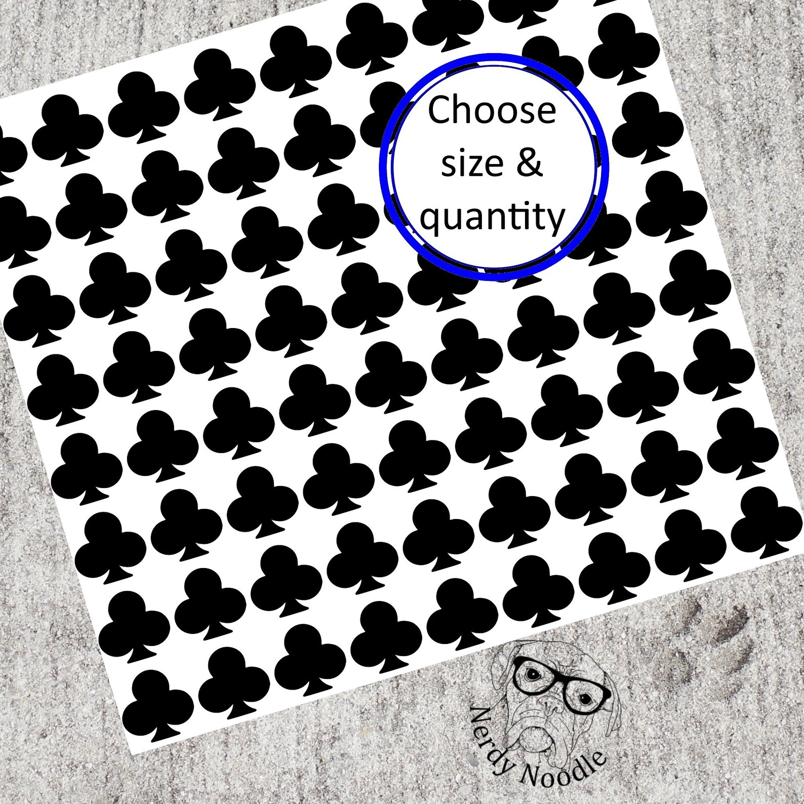 Playing Card Stickers Card Deck Stickers Poker Suits - Etsy