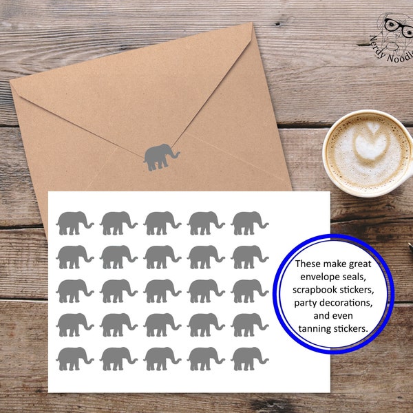 Elephant Decal - Etsy