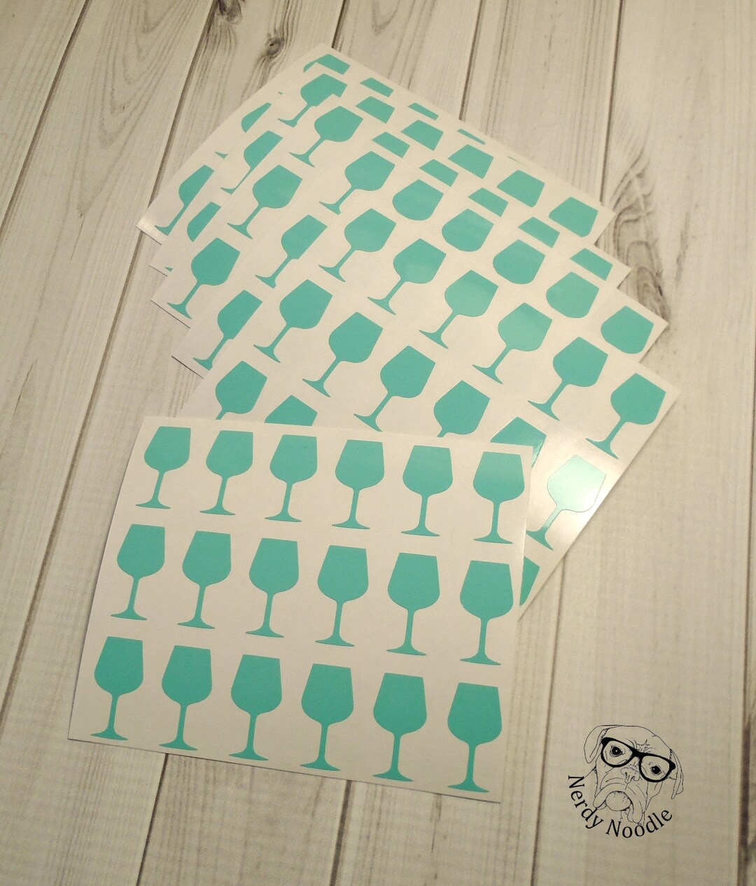 Wine Glass Stickers, Wine Glass Planner Stickers, Wine Glass Sticker ...