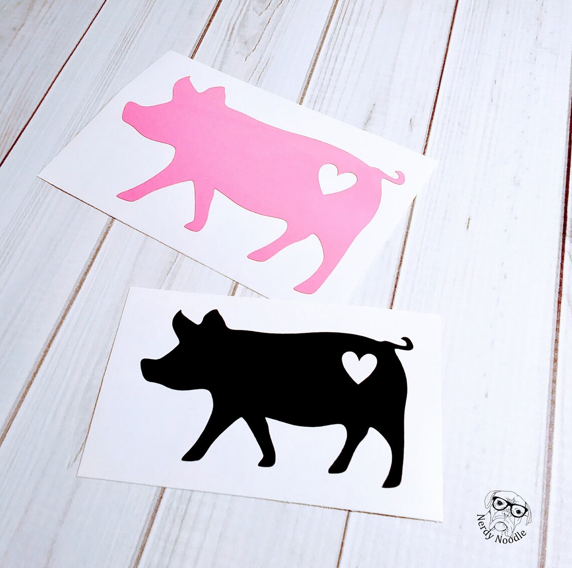 Pig Decal Pig Car Decal Pig Travel Tumbler Decal Pig Mug - Etsy