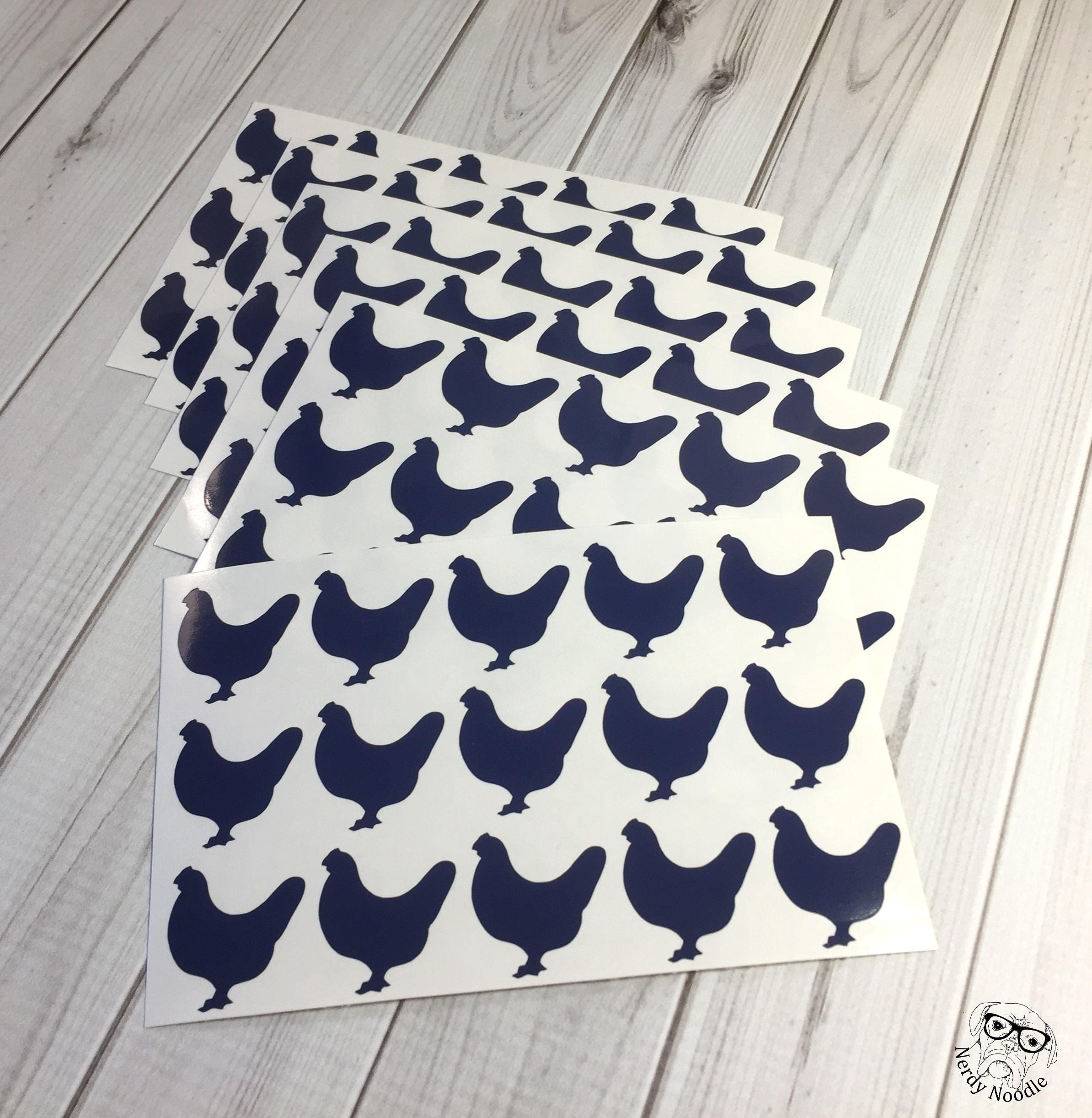 Chicken Stickers, Chicken Planner Stickers, Chicken Tanning Sticker ...