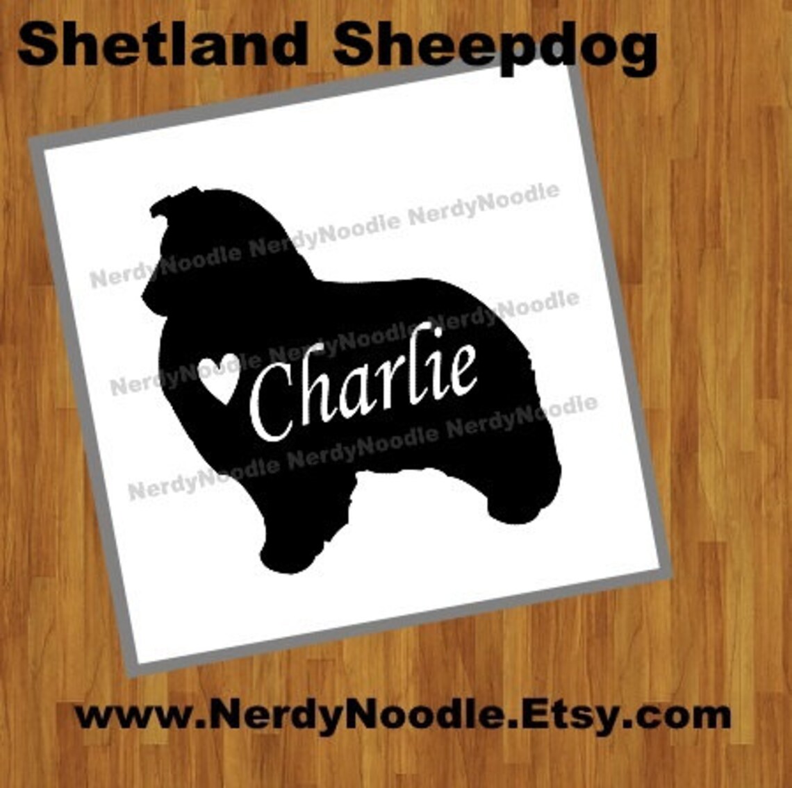 Shetland Sheepdog Decal, Sheetland Sheepdog Car Decal, Sheltie Laptop ...