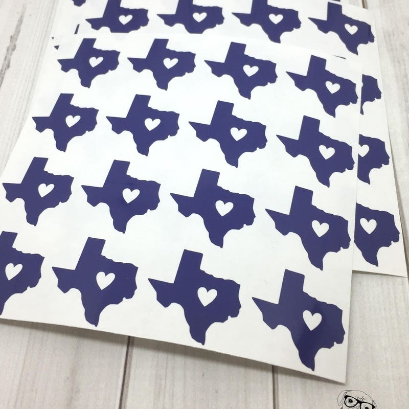 Texas Sticker - Etsy