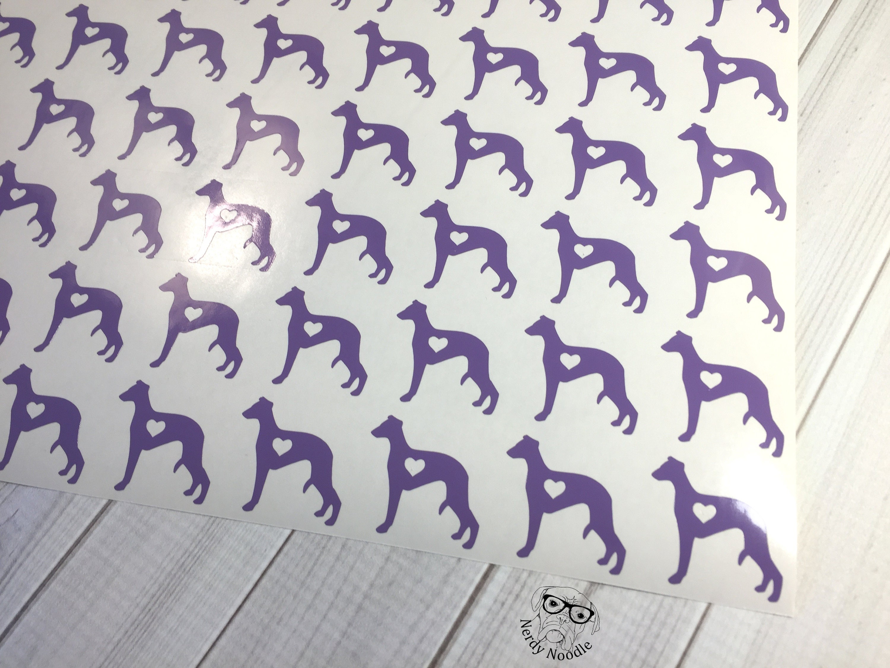 Whippet Stickers, Whippet Sticker Set, Whippet Envelope Seals, Whippet ...