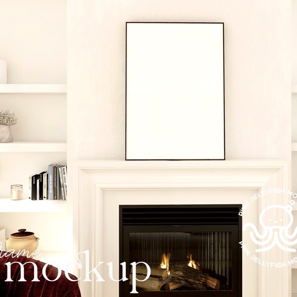 Fireplace Poster - Etsy