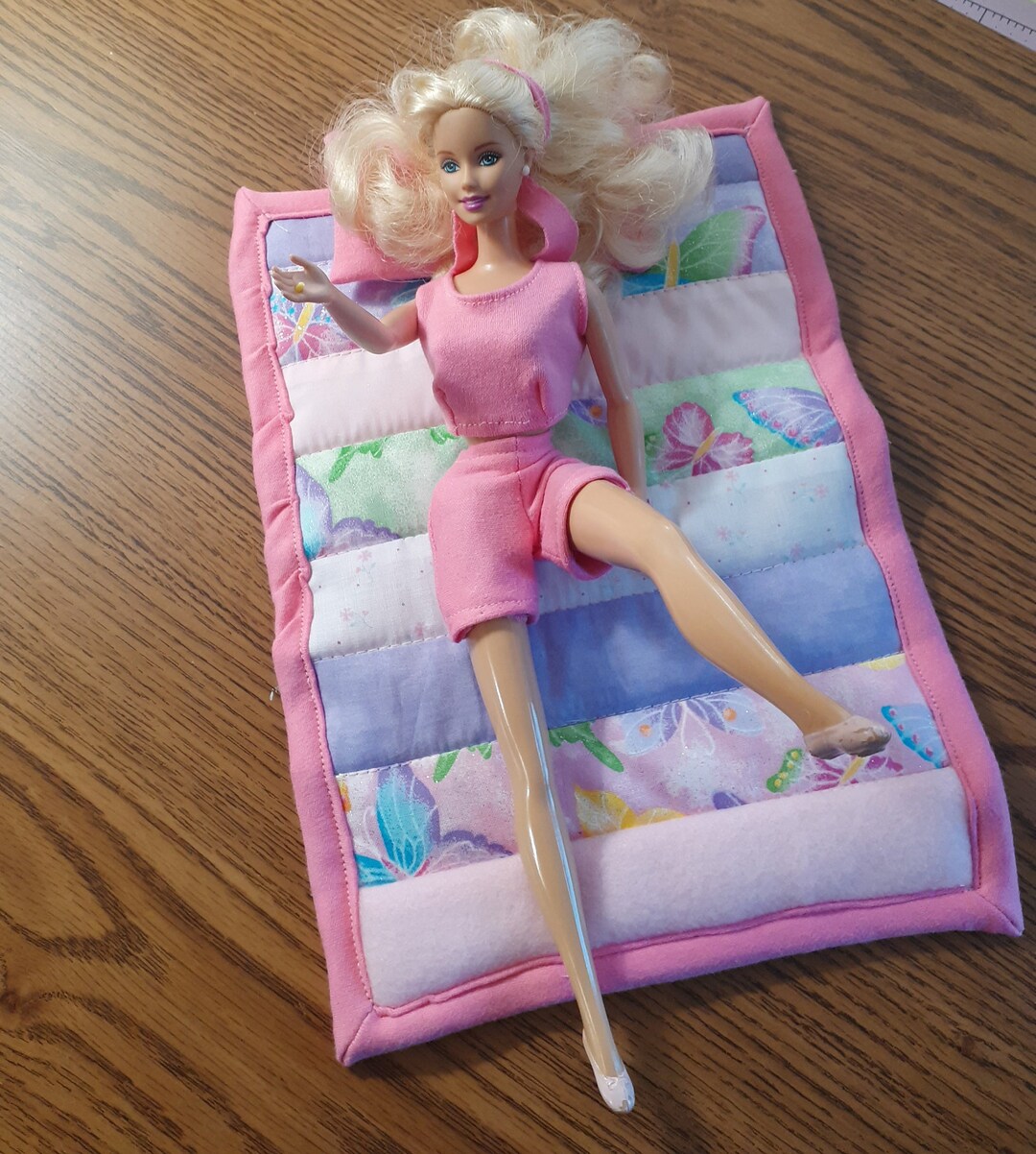 Barbie Workout Ensemble Mat Pillow Shorts and Top - Etsy