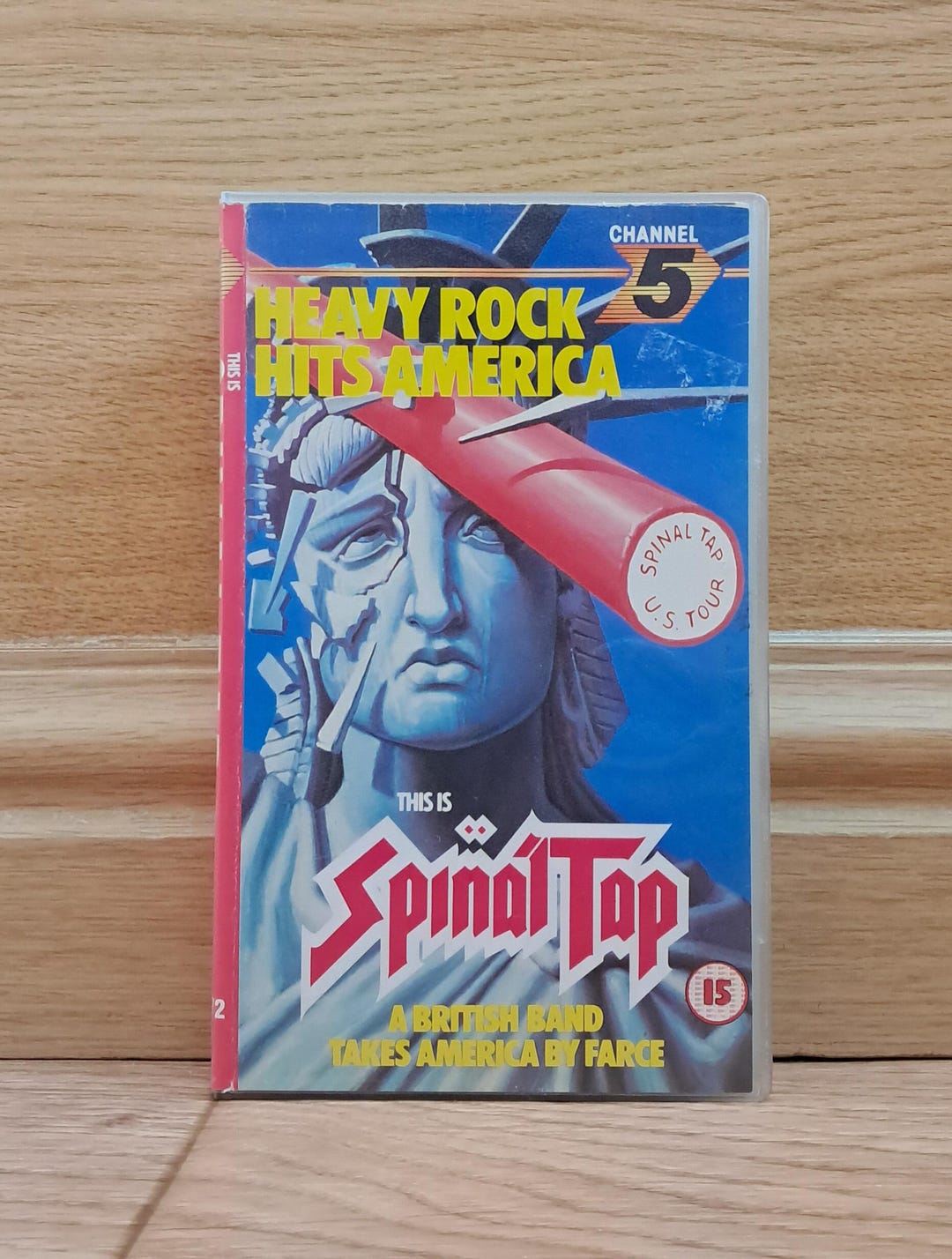 Vintage 80s Spinal Tap This is Spinal-tap VHS Video Cassette - Etsy