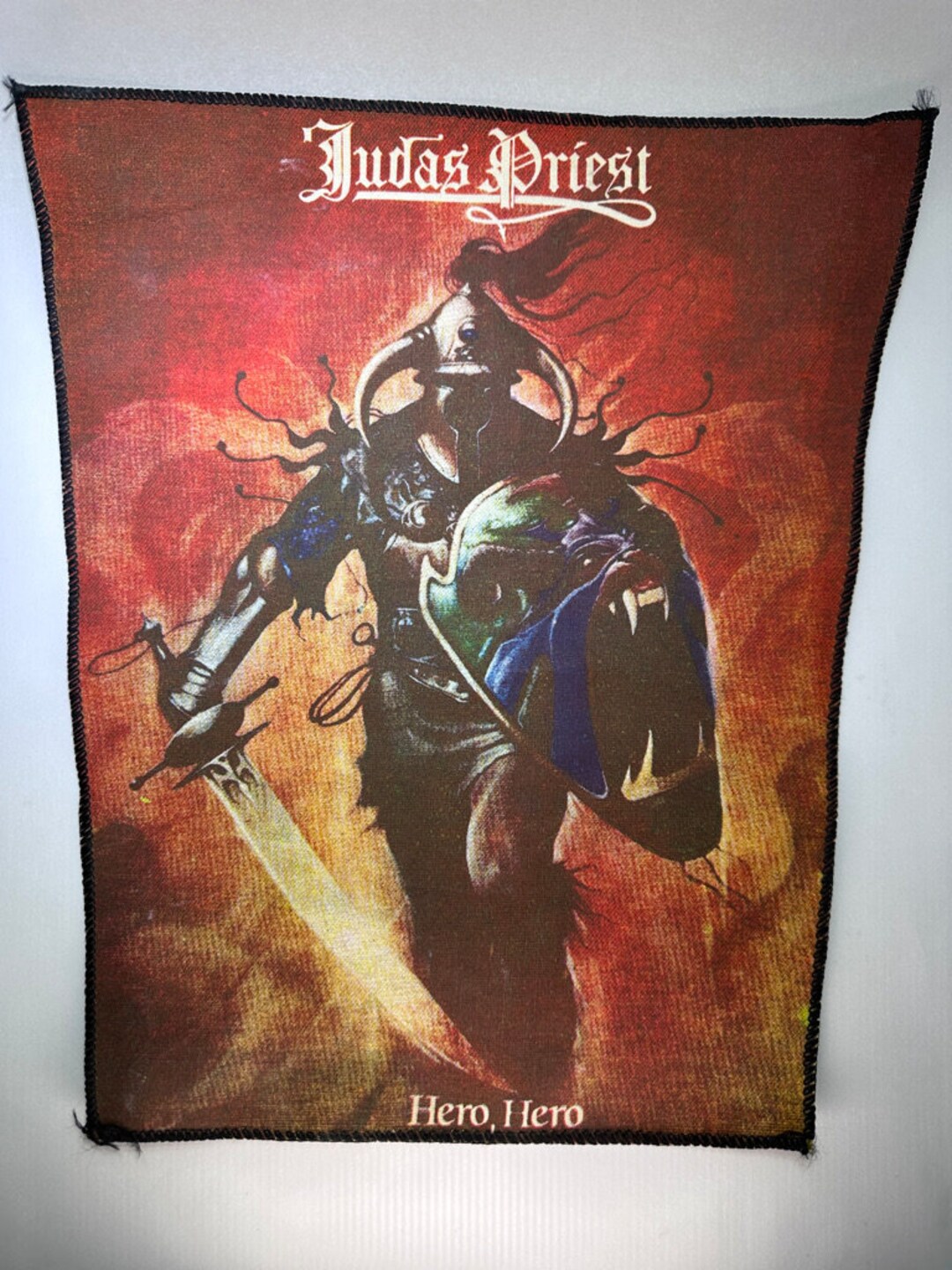 Vintage Judas Priest Hero, Hero Genuine Back Patch - Etsy