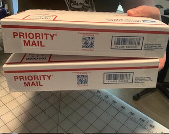 Medium Flat Rate Box | Etsy