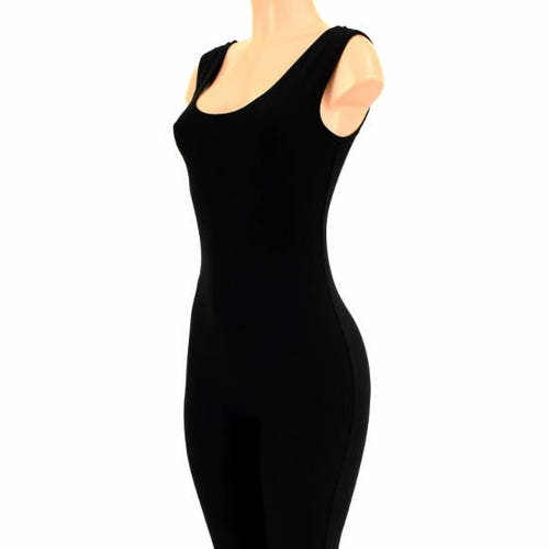 Front Zip Catsuit Syren Latex Fetish Fashion Etsy Uk
