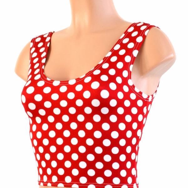 Polka Dot Tank Top Etsy
