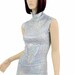 Frostbite Shattered Glass celia Dress With Turtle Neck and Mini Cap ...