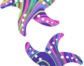 Mini Black Malice Glitter Starry Night Bodistix Body Stickers 6PK SMALL ...